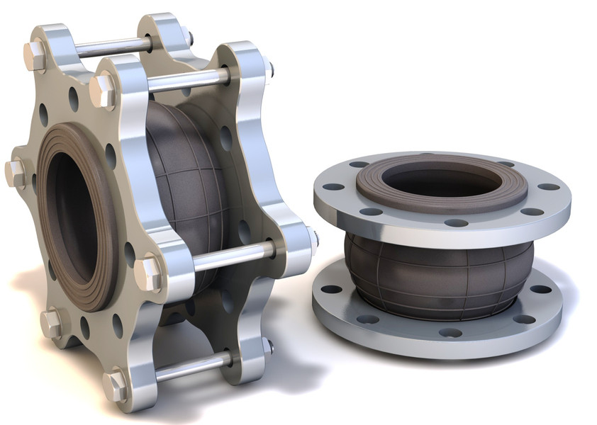 Sich hin- und herbewegende Flansch-Gummikompensatoren/Aufweitung gemeinsames DN125 PN40 ...